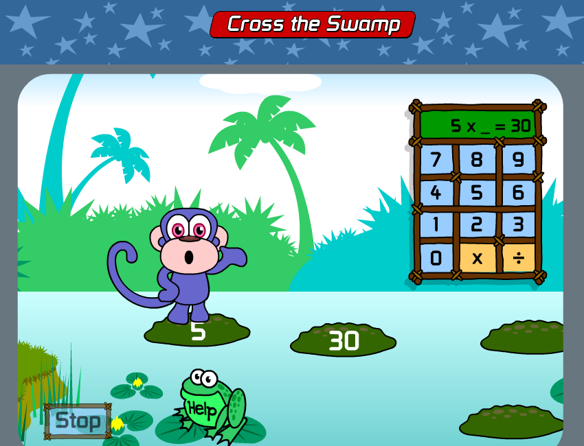 Cross the swamp - BBC activity - Content - ClassConnect