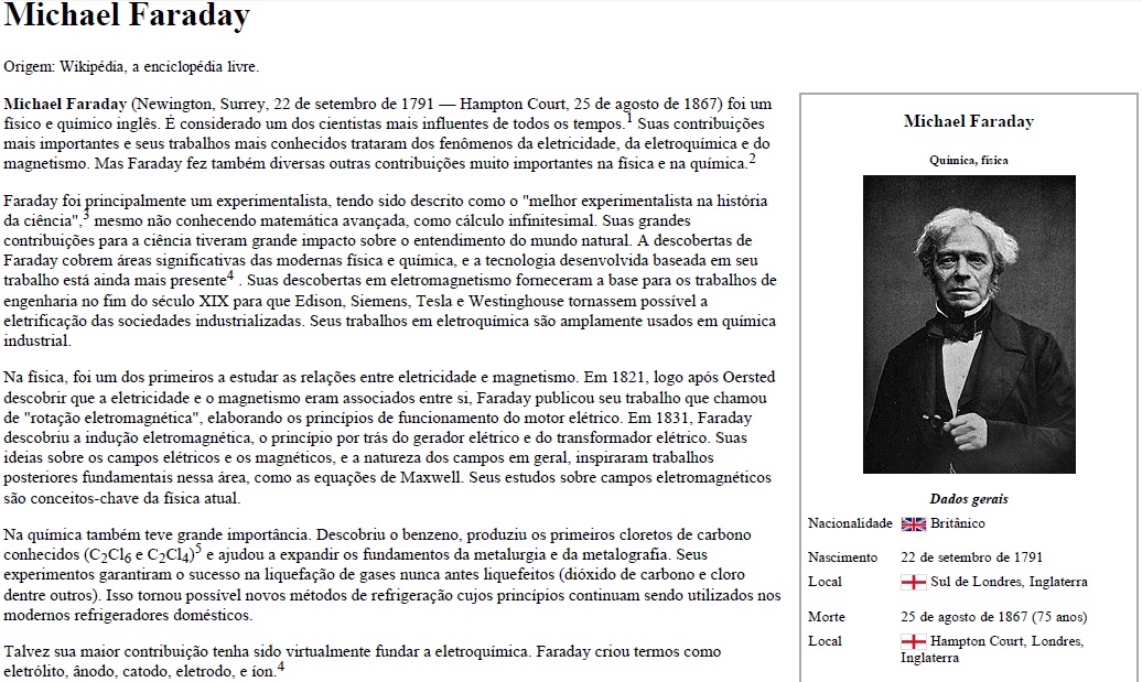 Michael Faraday - Content - ClassConnect