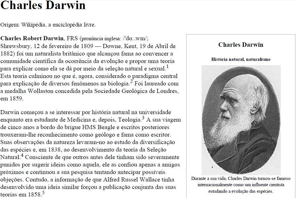 Charles Darwin - Content - ClassConnect