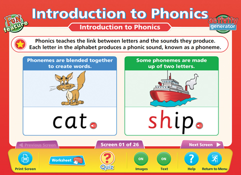 Introduction to Phonics - Content - ClassConnect