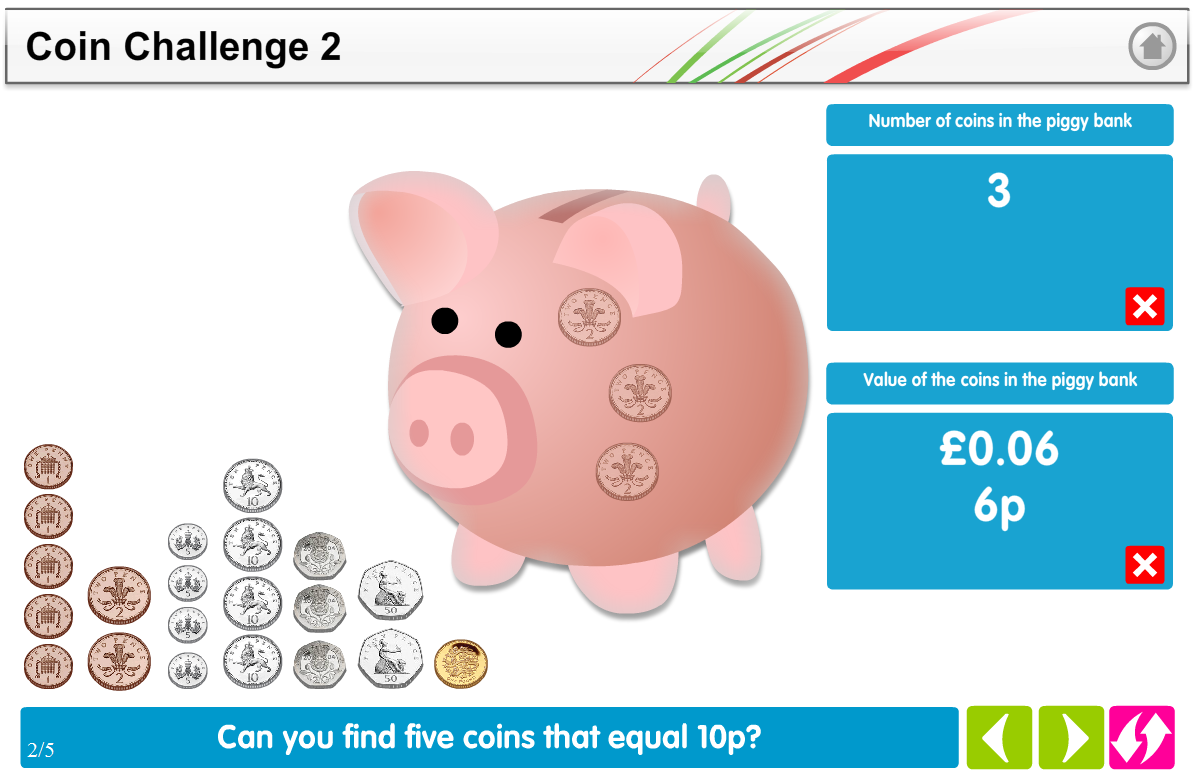 Coin Challenge - Content - ClassConnect