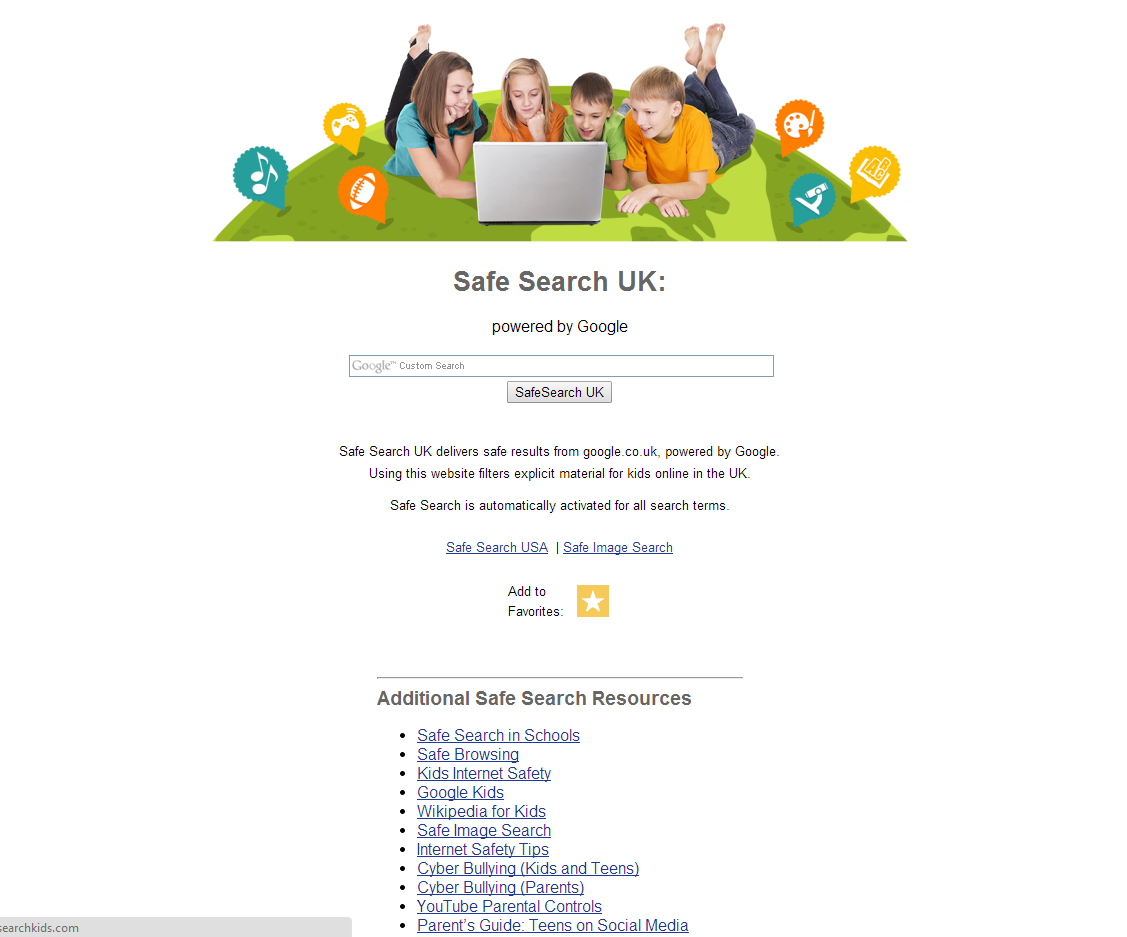 Google SafeSearch UK for Kids - Content - ClassConnect