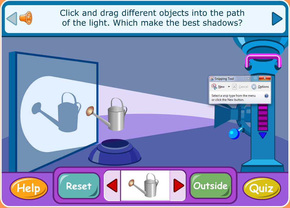Different shadows - Content - ClassConnect