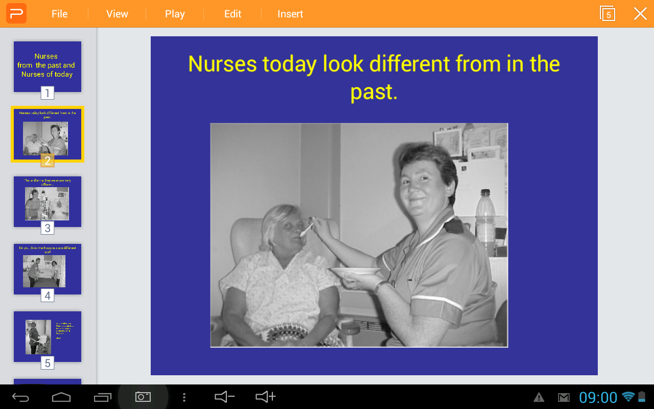 Nurses past and present - Content - ClassConnect