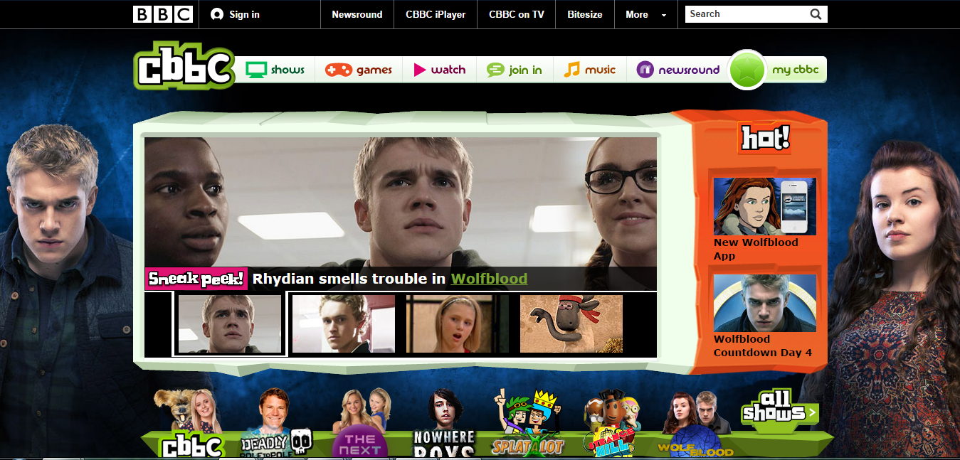 Cbbc Website