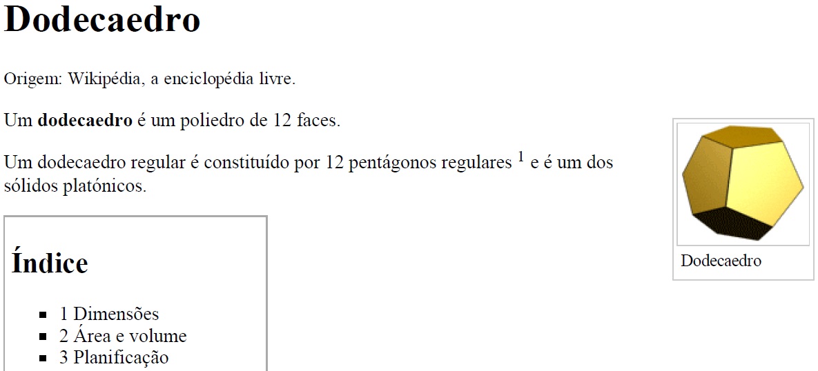 Dodecaedro - Content - ClassConnect