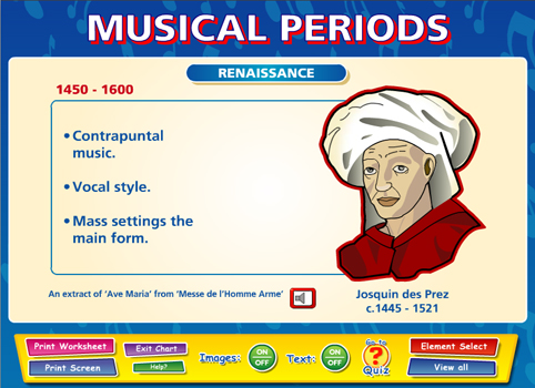 Musical Periods - Content - ClassConnect