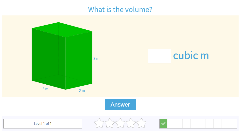 Volume of Cubes and Cuboids - Content - ClassConnect