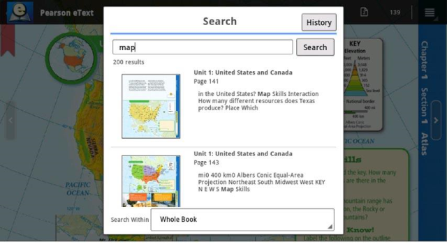 Pearson eText for Schools - Content - ClassConnect