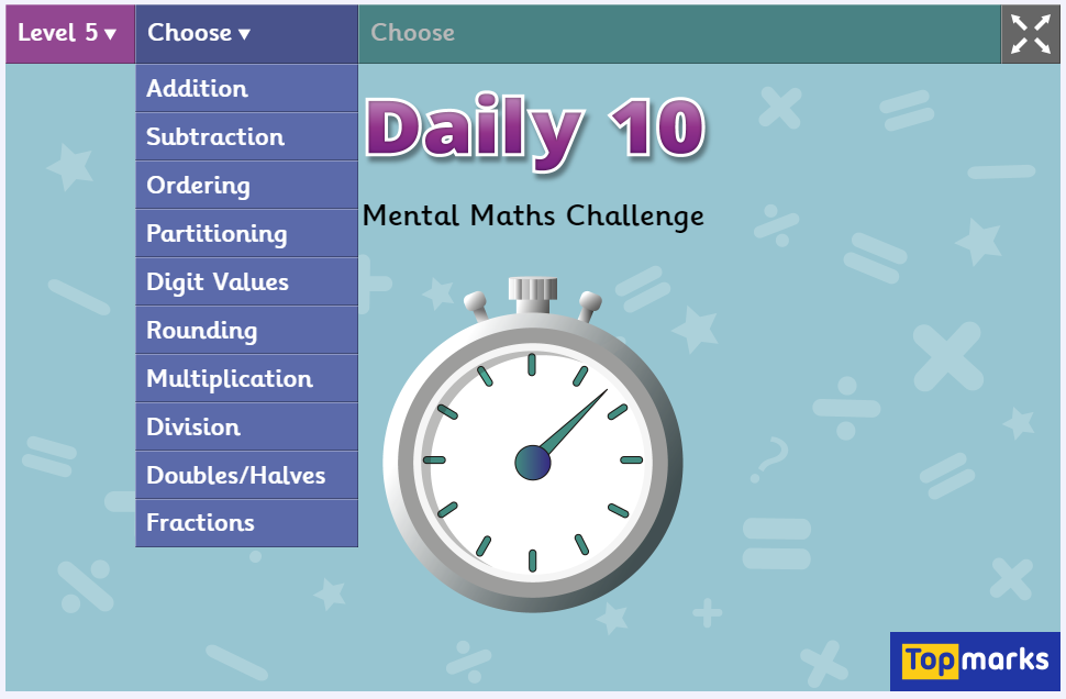 Daily 10 Mental Maths Challenge - Content - ClassConnect