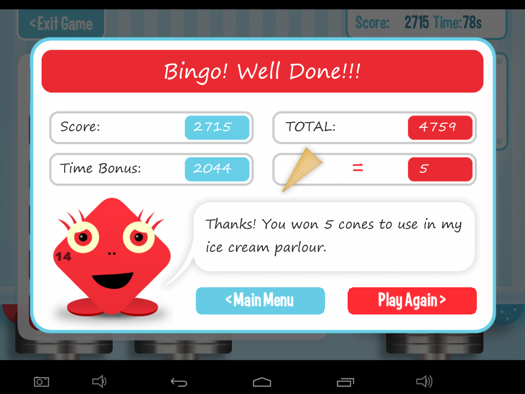 Squeebles Maths Bingo - Content - ClassConnect
