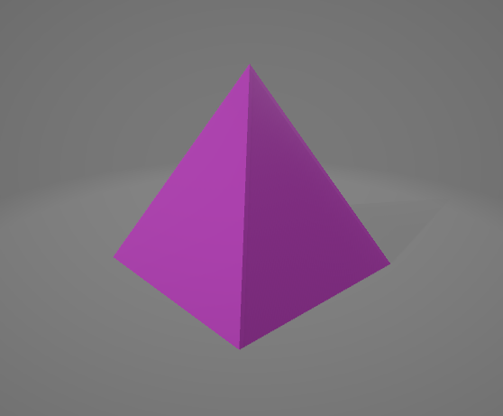 3D Square Based Pyramid - Content - ClassConnect